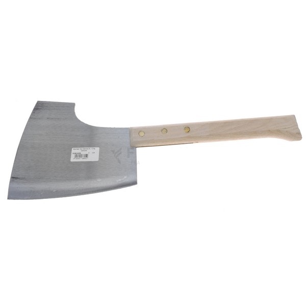 Mannaia Tipo Genova XL 1,5 kg carbonio - Antica Coltelleria